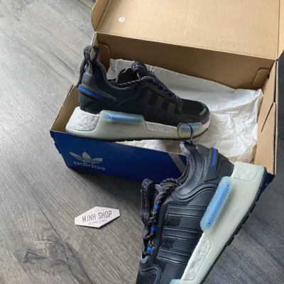 Minhshop.vn - Giày Adidas NMD V3 Core Black Blue Rush [HP4316]