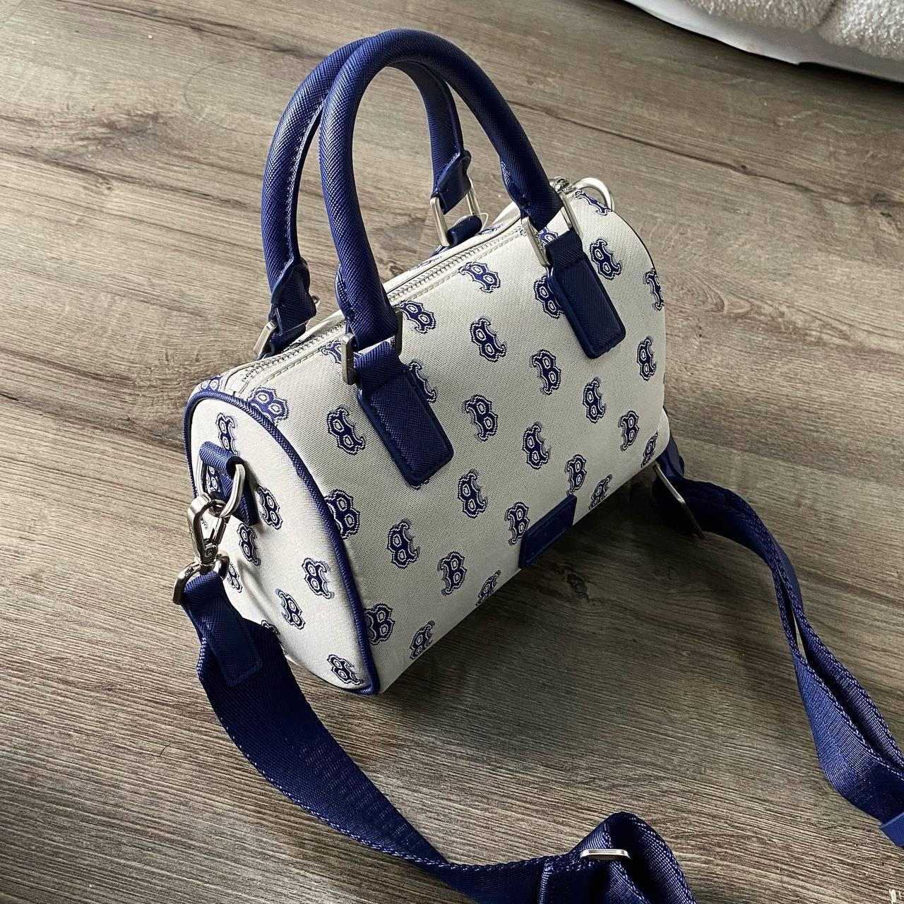 Minhshop.vn - Túi MLB Classic Monogram Jacquard Boston Bag Boston Red ...