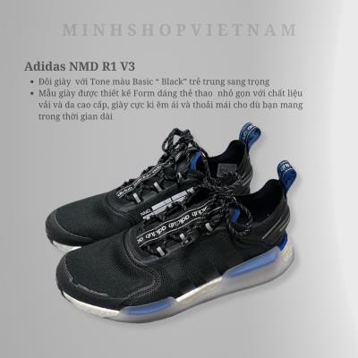 Minhshop.vn - Giày Adidas NMD R1 V3 Black Blue [HQ9838]
