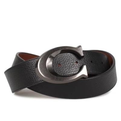Leather Belt Coach Black [91305] | Minhshop.vn
