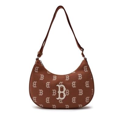 Minhshop.vn - Túi MLB Korea Monogram Jacquard Hobo Bag Boston Red Sox ...