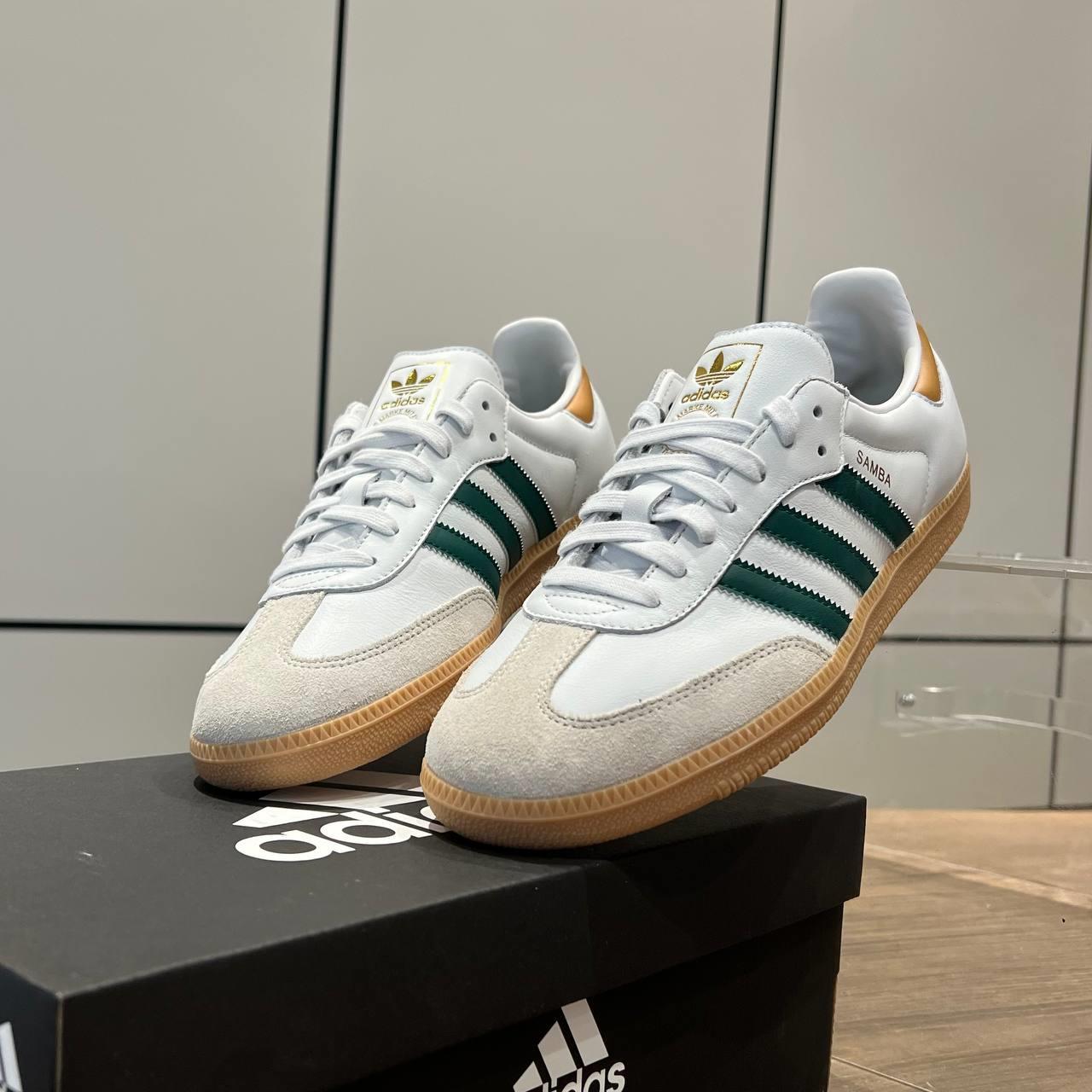 Minhshop.vn - Giày Adidas Samba OG ''White Green'' [JH6196]