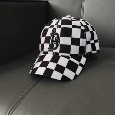 Nón MLB Checkerboard Unstructured Ball Cap BOS Black / White [3ACPCC13N ...