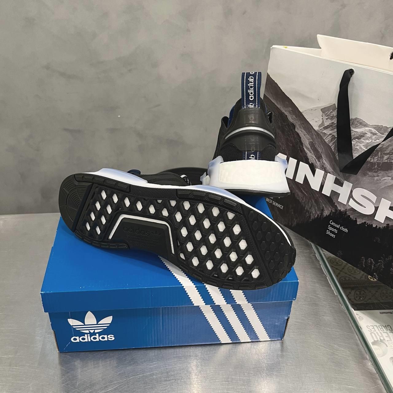 Minhshop.vn - Giày Adidas NMD R1 V3 Black Blue [HQ9838]