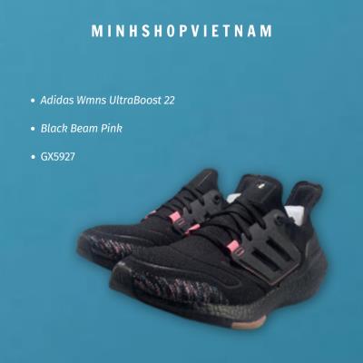 Minhshop.vn - Giày Adidas Wmns UltraBoost 22 'Black Beam Pink' [GX5927]