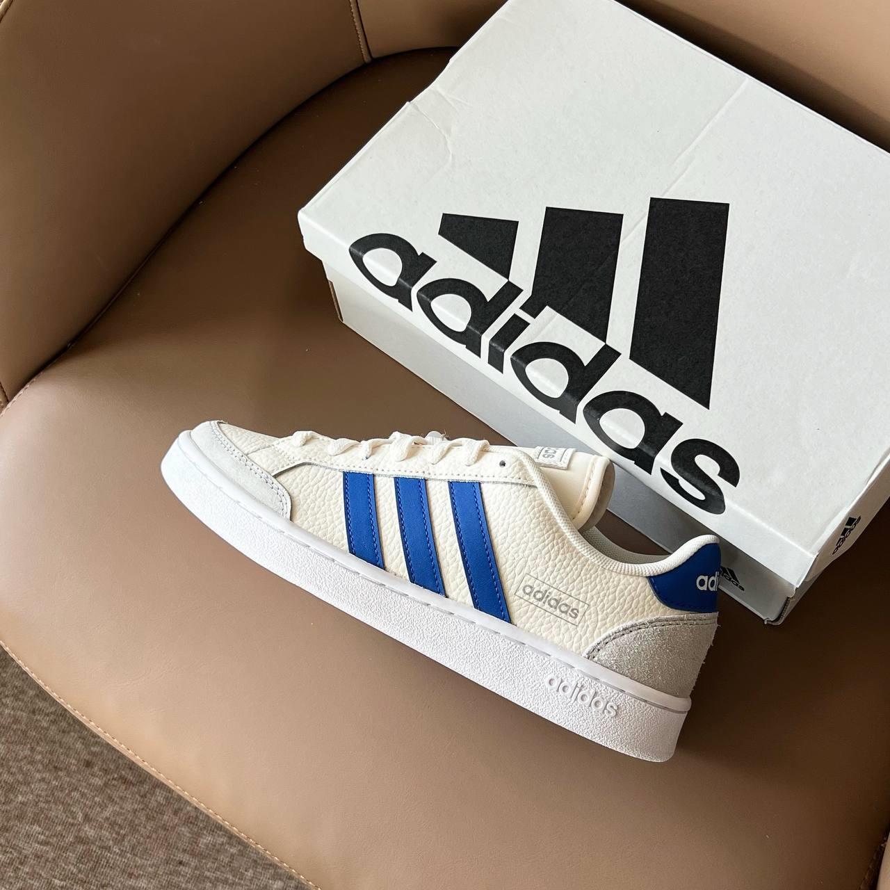 Minhshop.vn - Giày adidas GRAND COURT SE ' Chalk White / Royal Blue ...