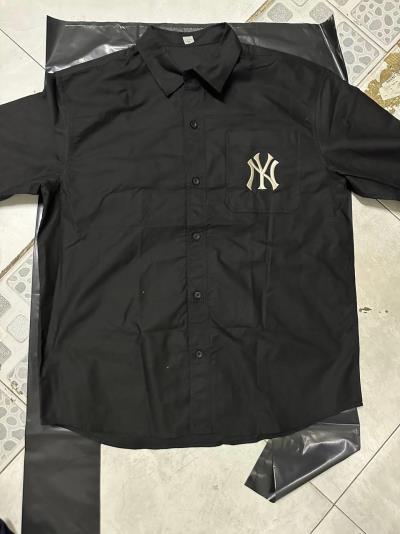 Áo sơ mi MLB Pride Tag New York Yankees ‘Black’ [31WSU2111-50L]--- ZZZ ...