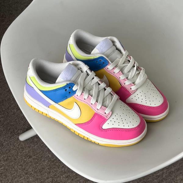 Minhshop.vn - Giày Nike Dunk Low Solar Flare Multi Color Sail [FD9923 111]