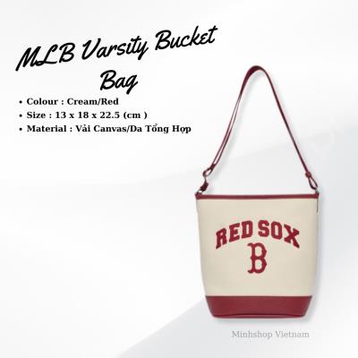 Minhshop.vn - Túi MLB Varsity Basic Canvas Bucket Bag Boston Red Sox ...