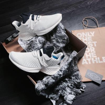 Minhshop.vn - Hàng Chính Hãng Adidas Alpha Bounce Instinc White Black 2019*