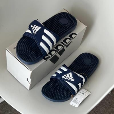 Dép Adidas Adissage Slides Blue/White [F35579] | Minhshop.vn
