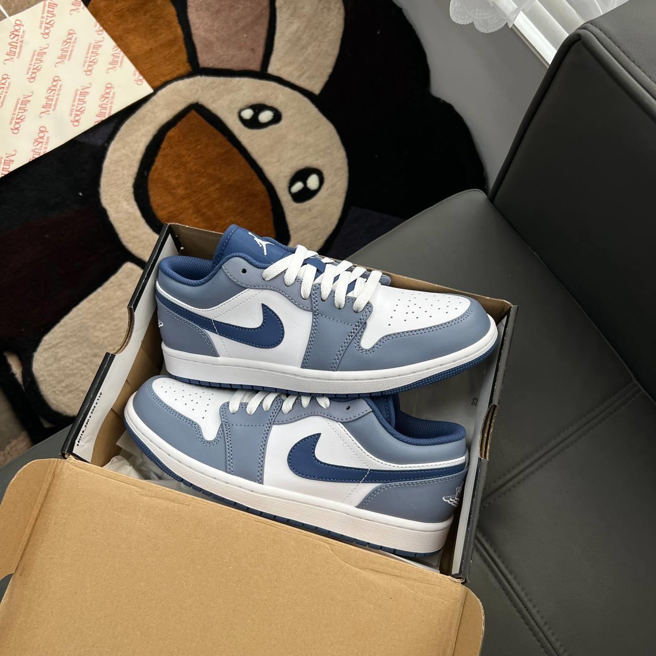 Minhshop.vn - Giày Nike Air Jordan 1 Low ‘Ashen Slate’ [553558 414]