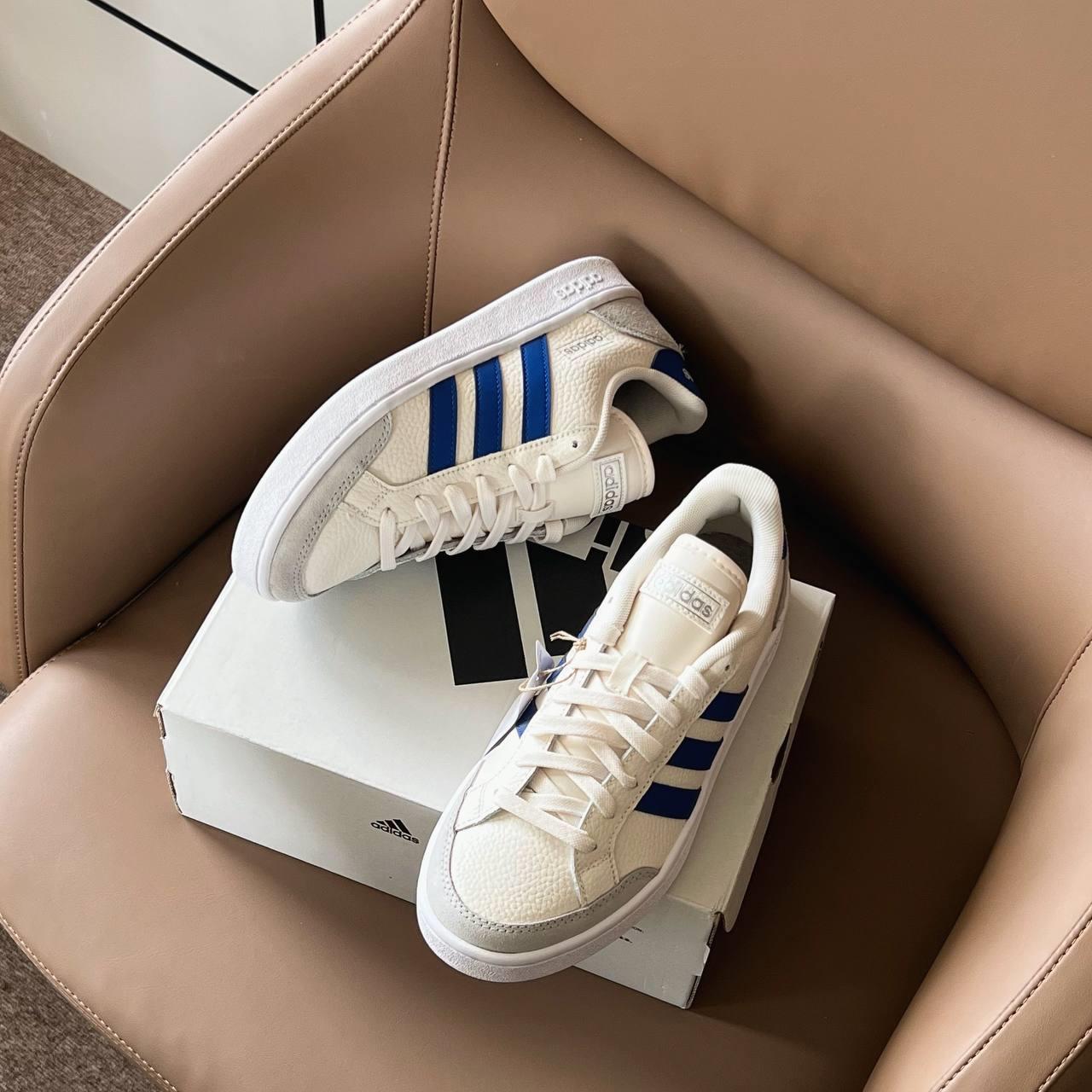 Minhshop.vn - Giày adidas GRAND COURT SE ' Chalk White / Royal Blue ...