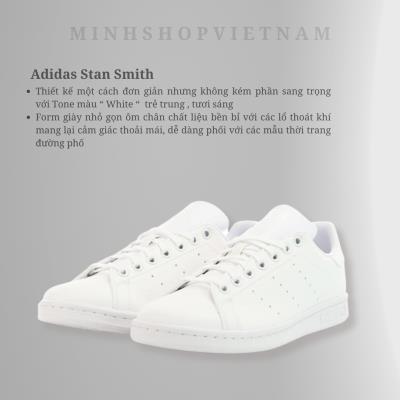 Giày Adidas Stan Smith Triple White (GS) [ Fx7520 ] ÁP DỤNG CHUYỂN ...