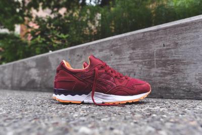 Hàng Chính hãng Asíc Gelyte 5 Dusk & Dawn pack Red Burgundy | Minhshop.vn