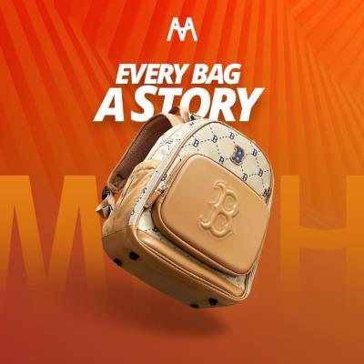 Minhshop.vn - Set Balo + Túi MLB Lux Monogram Boston Red Sox 'Beige ...