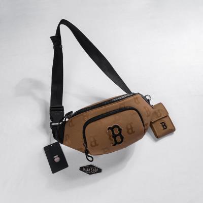 Minhshop.vn - TÚI MLB MONOGRAM NYLON JACQUARD HIPS BOSTON RED SOX ...