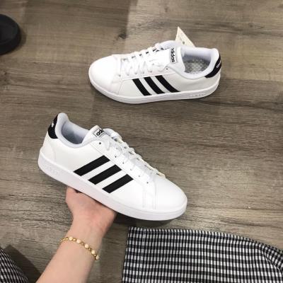 Minhshop.vn - *** Adidas*** Grand Court "Cloud White/Black Stripes ...