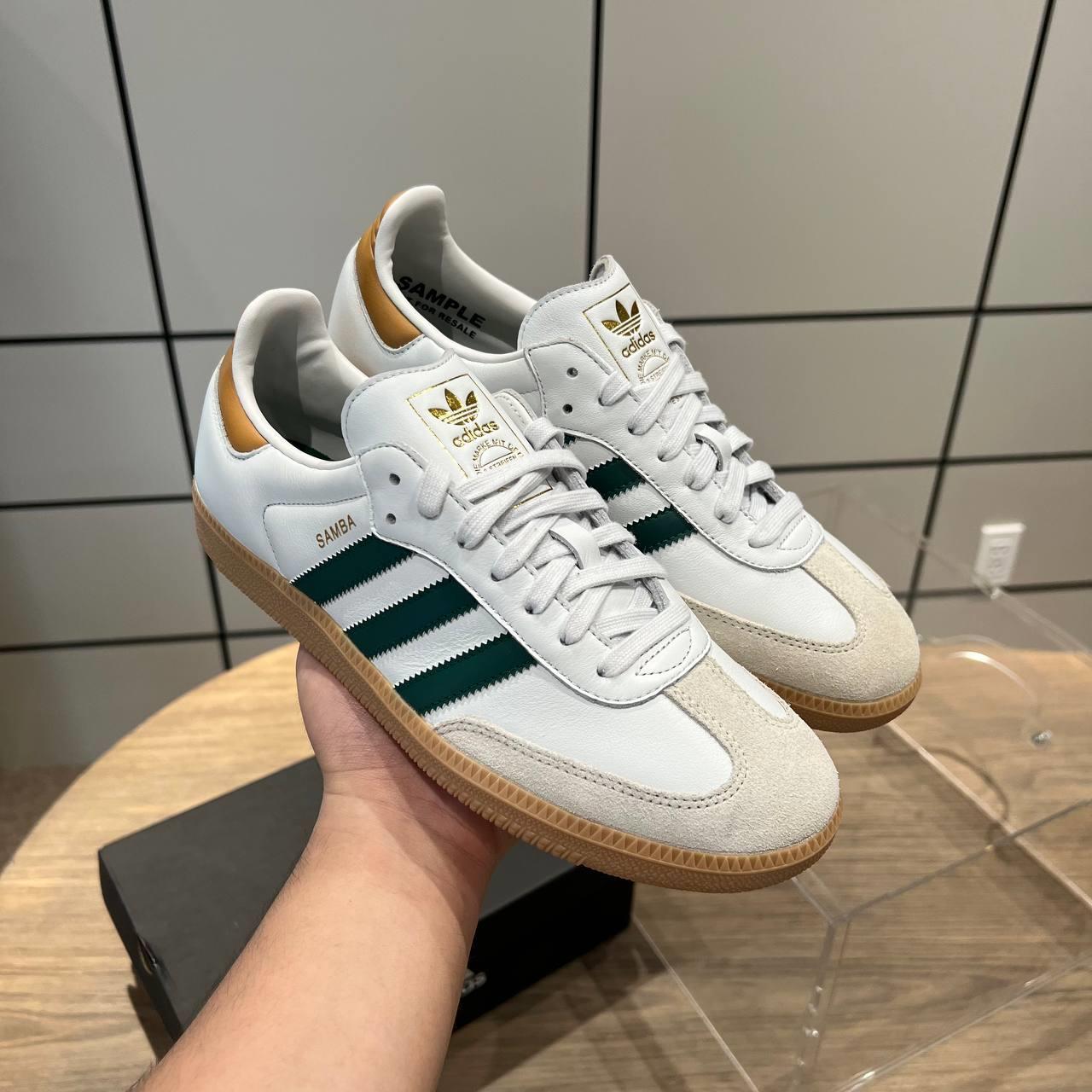 Minhshop.vn - Giày Adidas Samba OG ''White Green'' [JH6196]