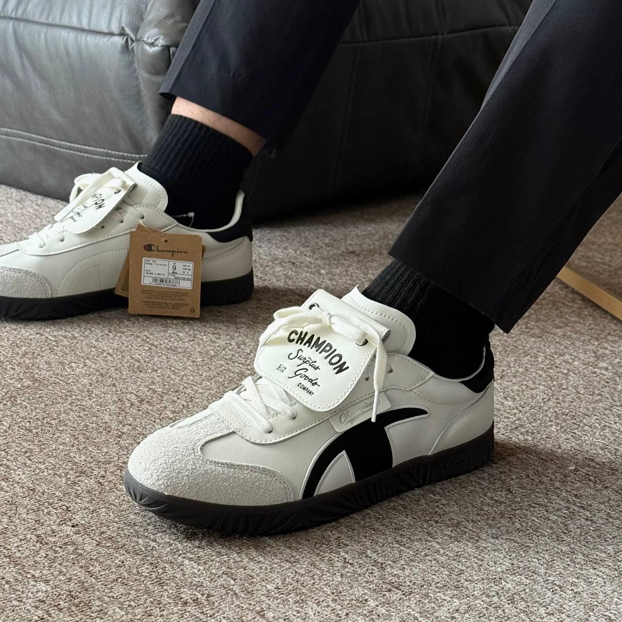 Minhshop.vn - Giày Champion Essentials Champ T-Trainer ' Cream/Black ...