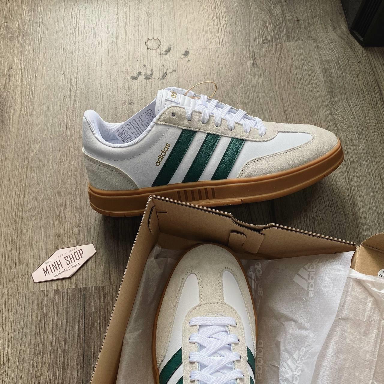 Minhshop.vn - Giày Adidas NEO GRADAS 'WHITE SUB GREEN GUM' [FW7208]