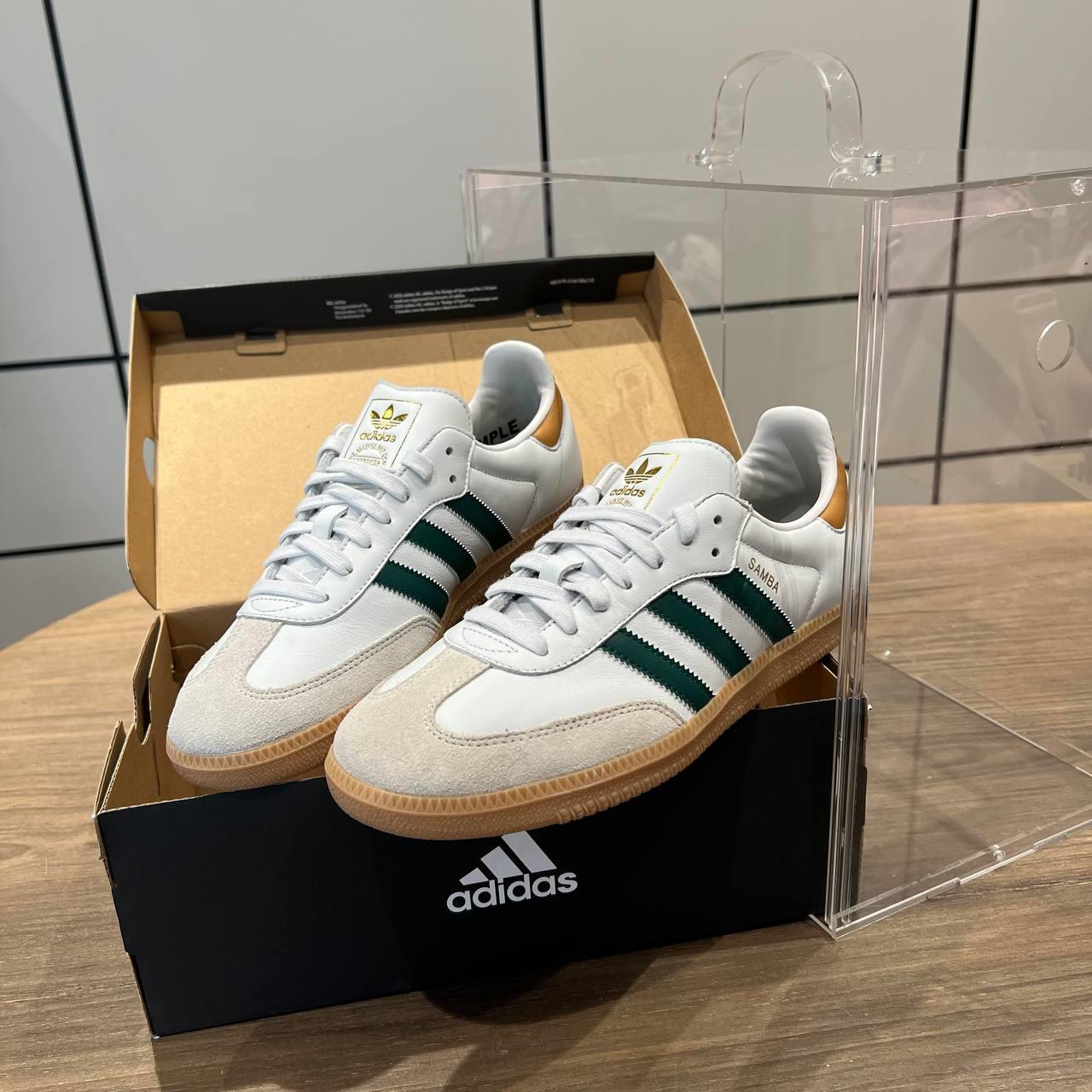Minhshop.vn - Giày Adidas Samba OG ''White Green'' [JH6196]