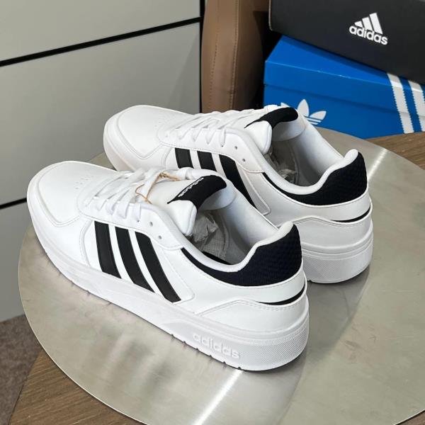 Minhshop.vn - Giày Adidas COURTBEAT COURTCore Black / Cloud White [ID9658]